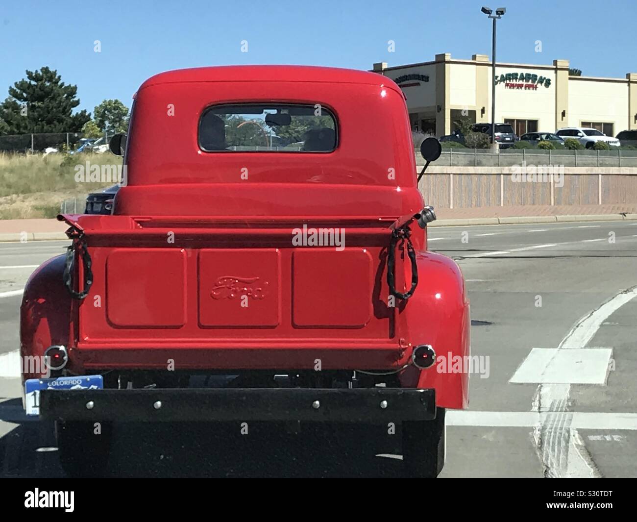 Red Pick Up Truck High Resolution Stock Photography and Images - Alamy