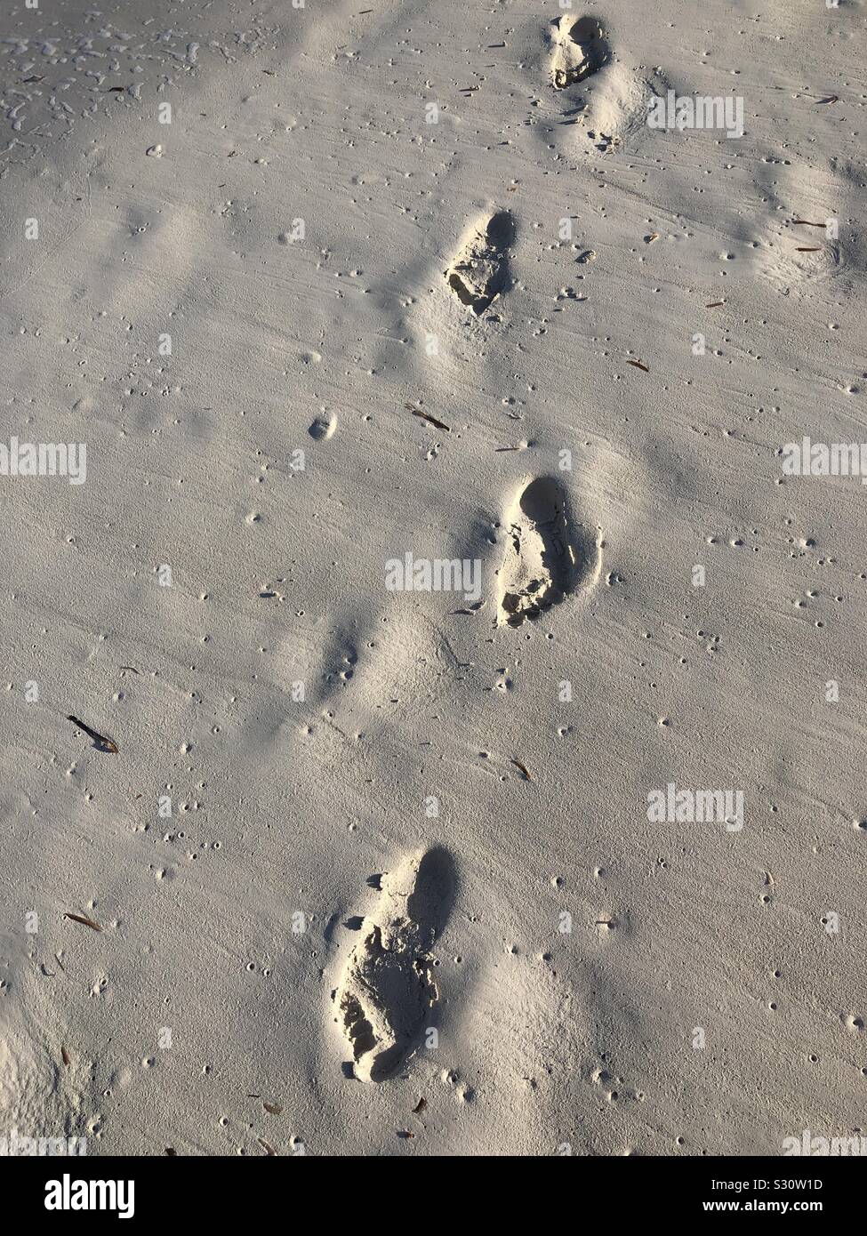 Set of footprints hi-res stock photography and images - Alamy