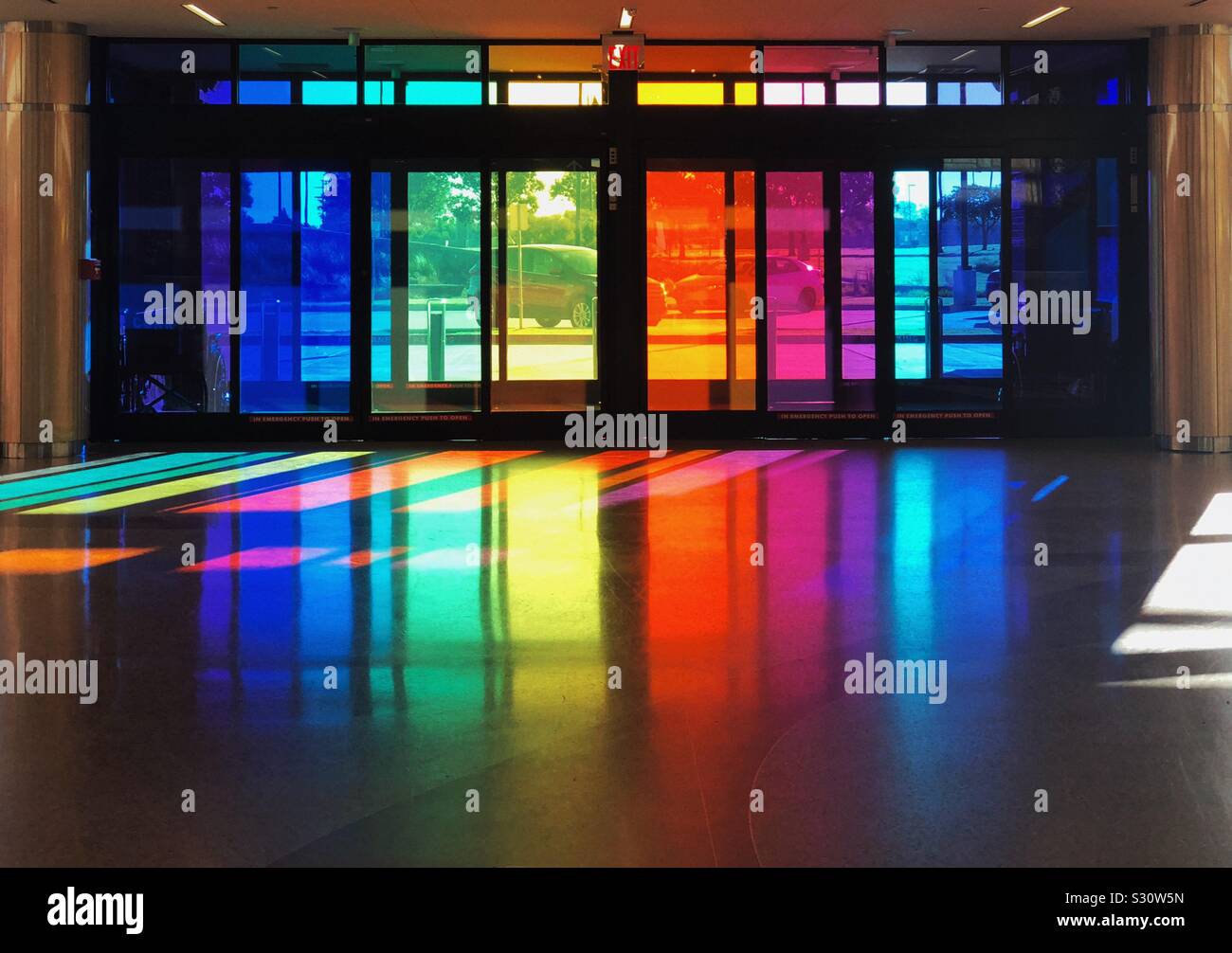 Rainbow entrance hi-res stock photography and images - Alamy