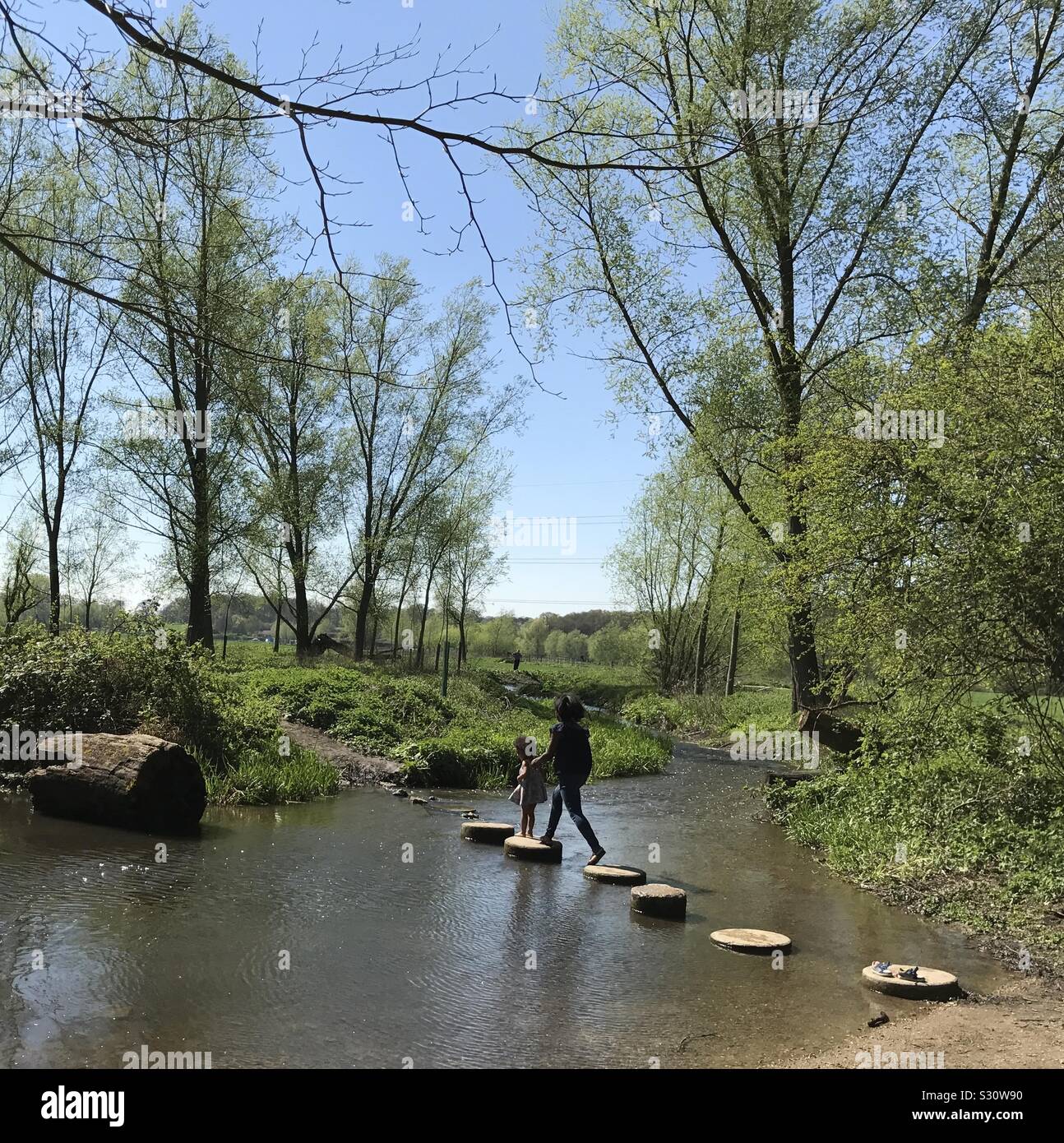 Stepping into nature hi-res stock photography and images - Alamy