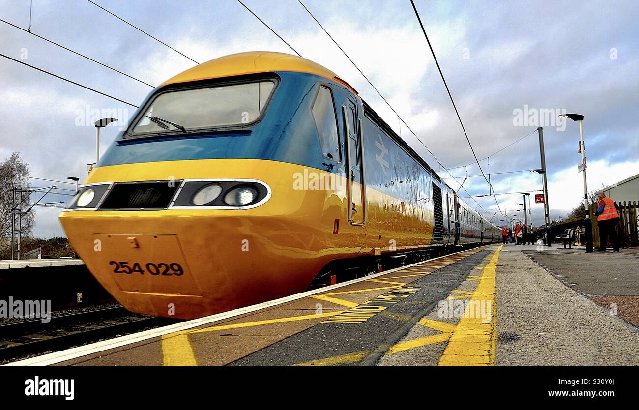 High Speed Train Stock Photo - Alamy