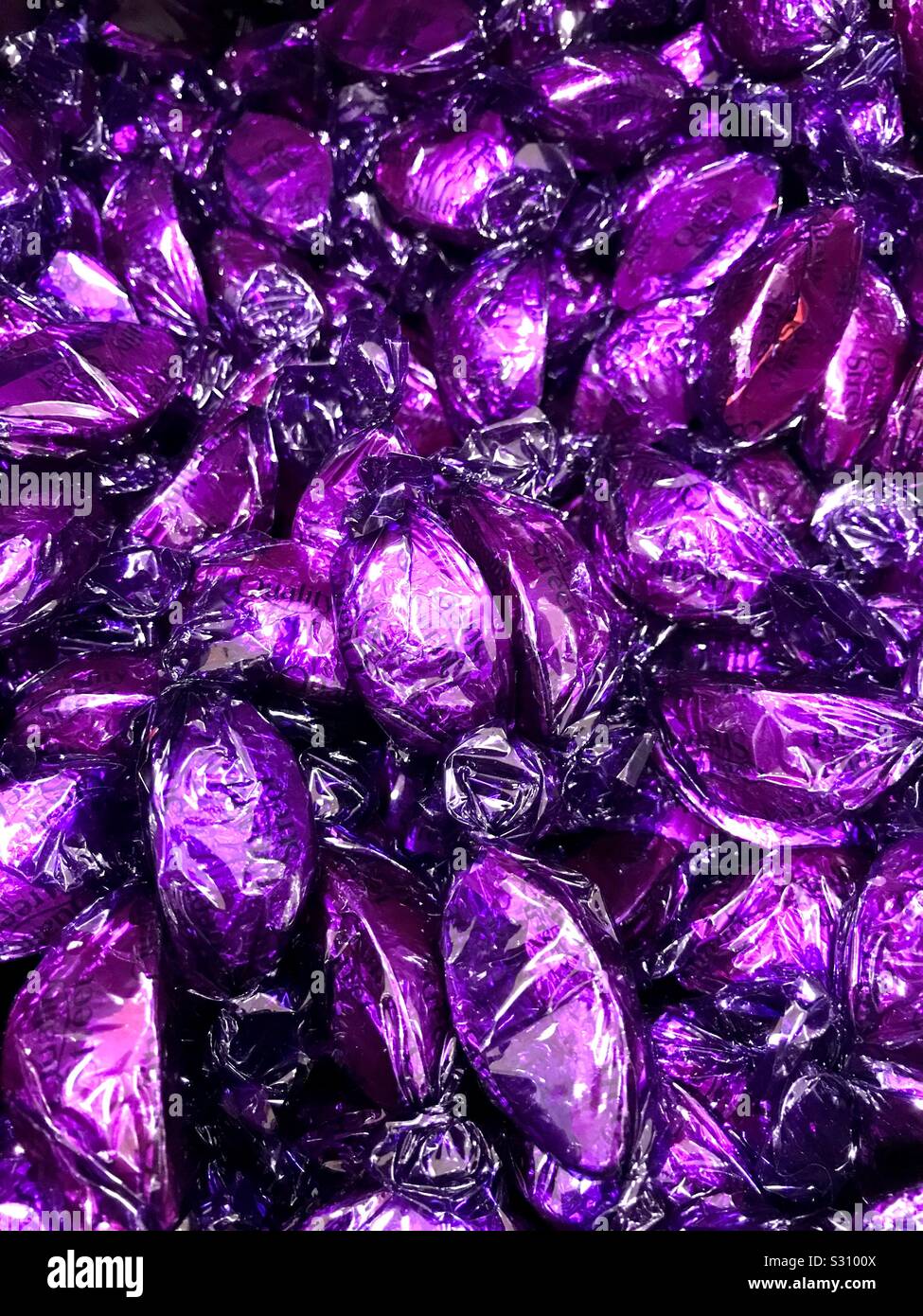 Quality Street The Purple One Stock Photo - Alamy