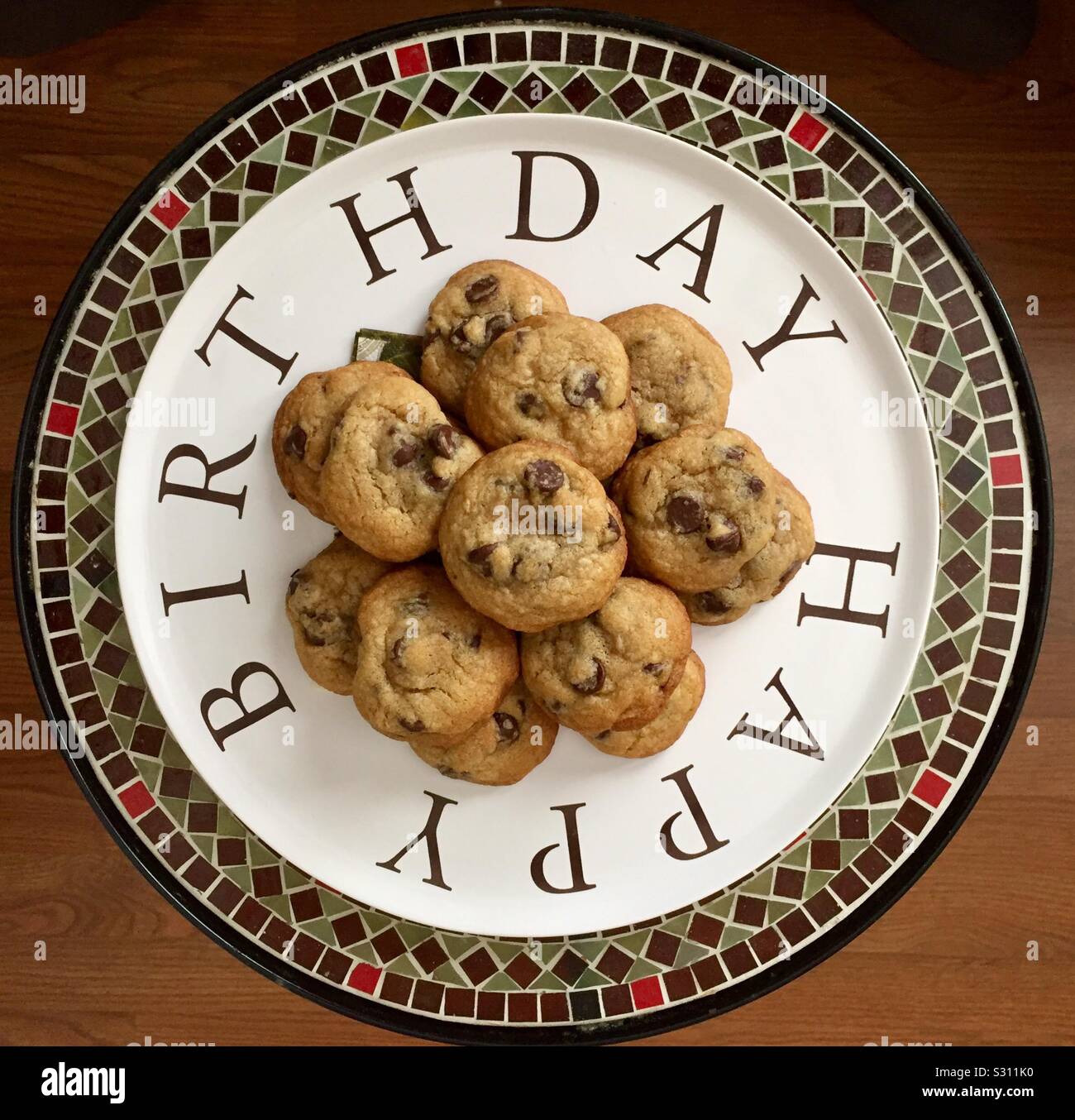 Chocolate Chip Cookies Happy Birthday Gift, Chocolate Chip Cookies ...