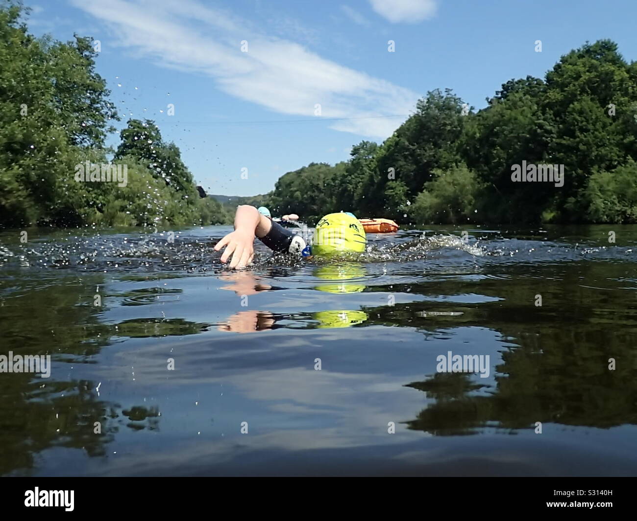 Wild swimming hi-res stock photography and images - Alamy