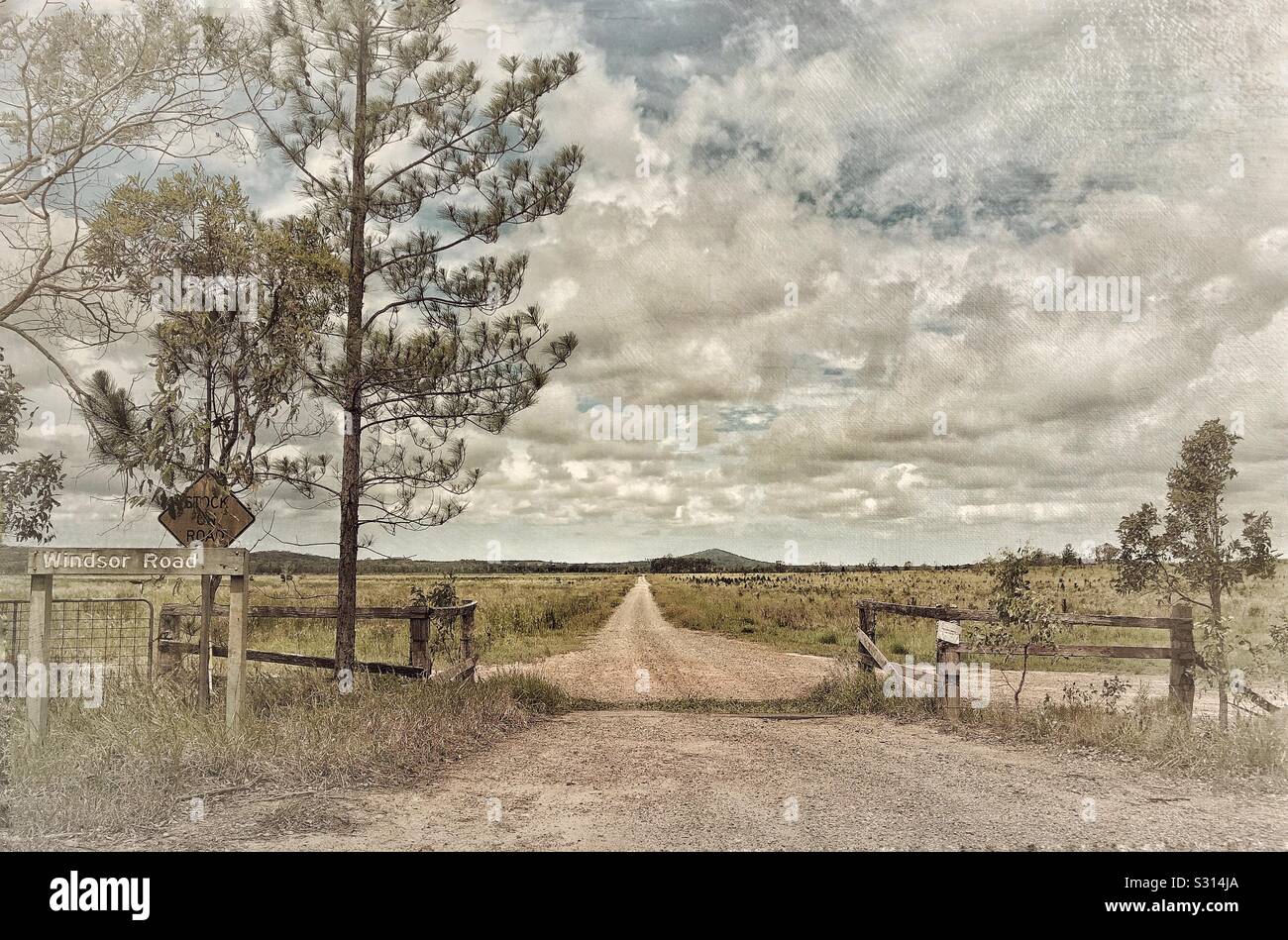 Country Queensland Australia Stock Photo - Alamy