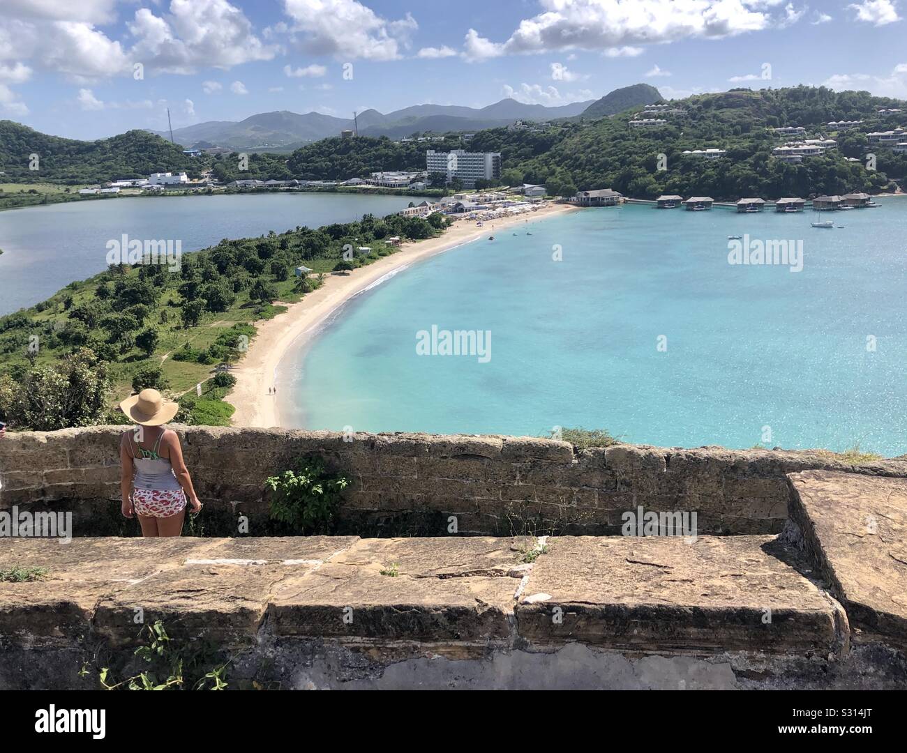 Tropical looking cove hi-res stock photography and images - Alamy
