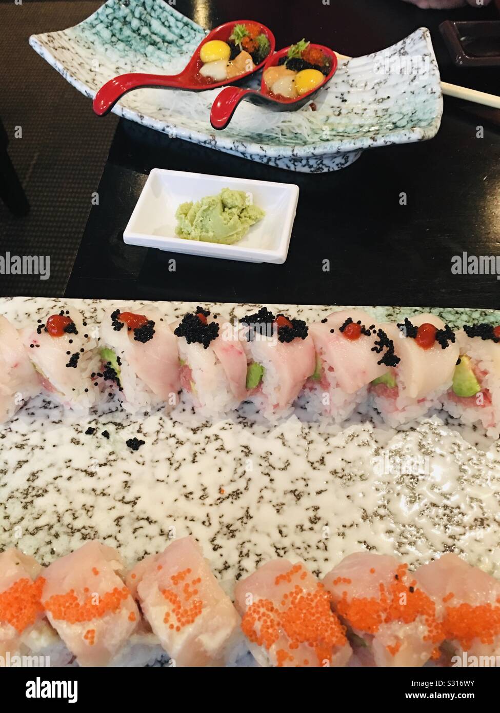 Sushi dining hi-res stock photography and images - Alamy