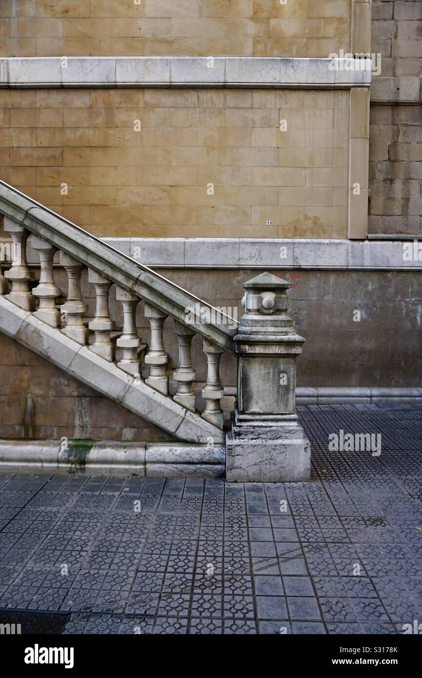 stairs architecture in the city Stock Photo - Alamy