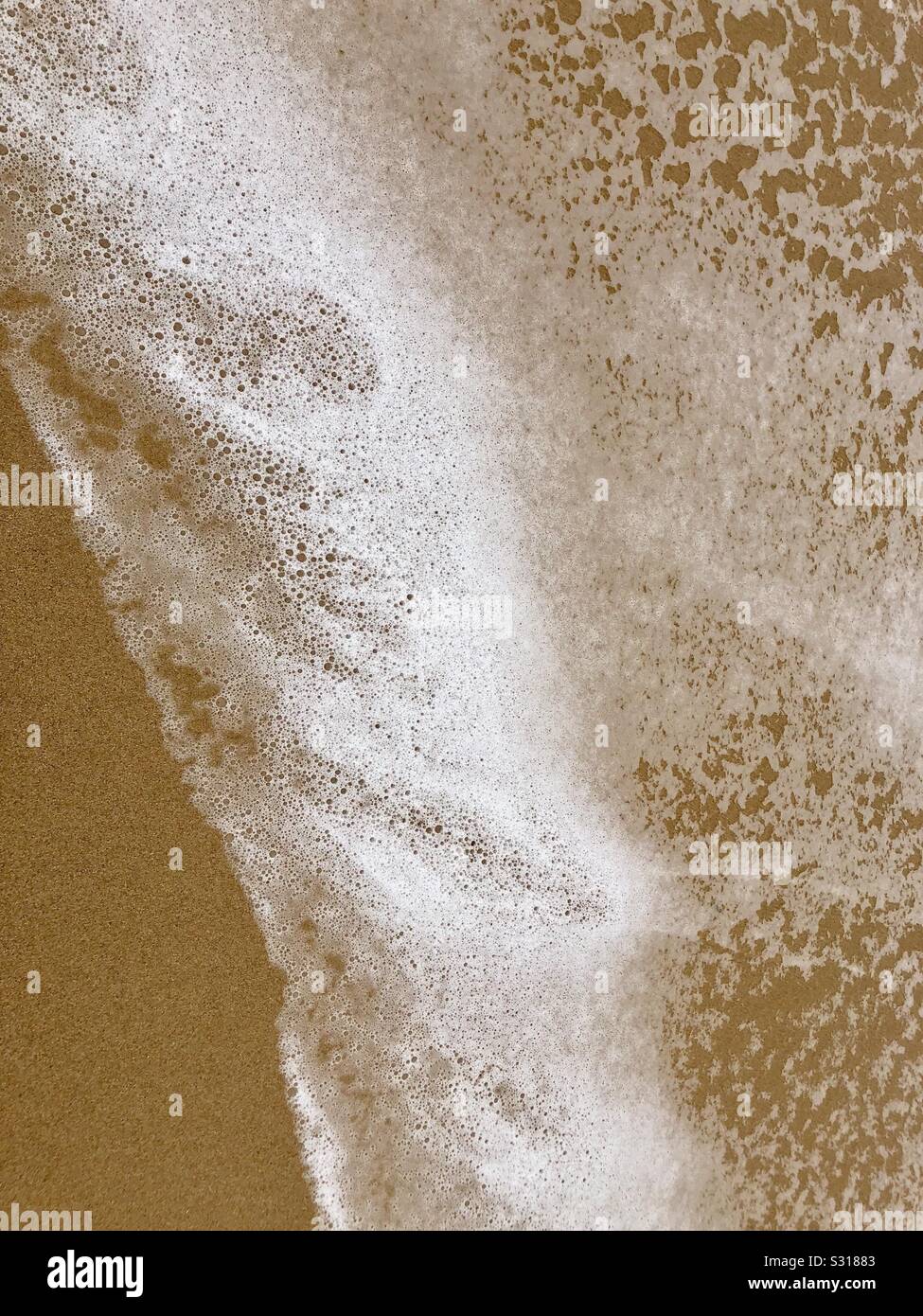 Background of sea water over sand Stock Photo - Alamy