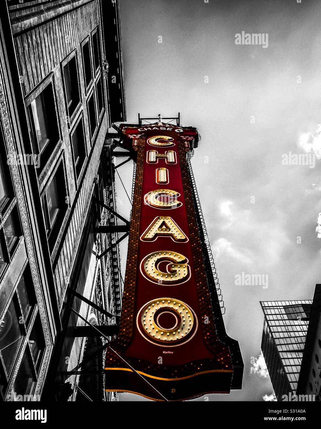 The Windy City theater Stock Photo - Alamy