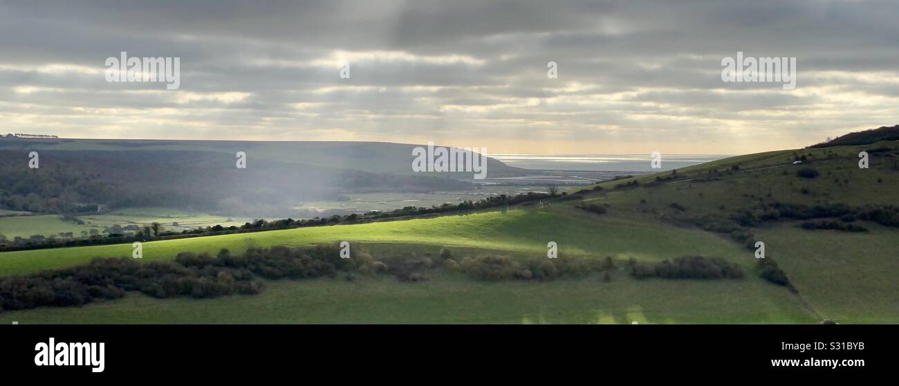 Cuckmere haven valley hi-res stock photography and images - Alamy