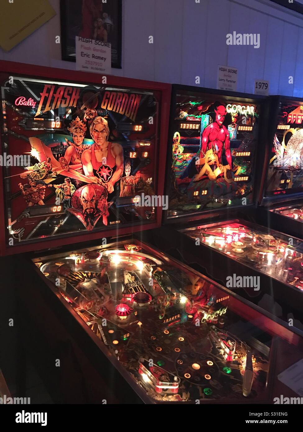 The Scohy Bros Flashback Arcade, Vienna WV Stock Photo - Alamy