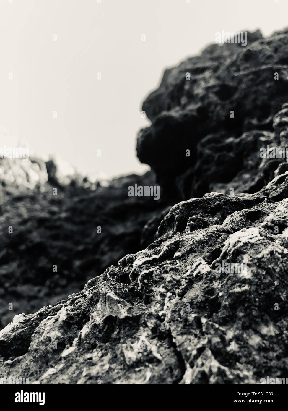 White rock formation hi-res stock photography and images - Alamy