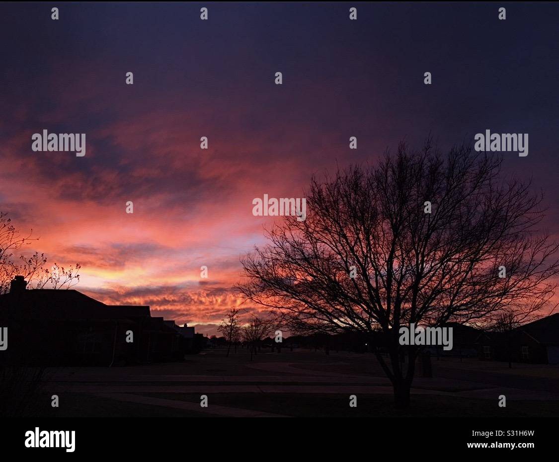 Texas sunsets hi-res stock photography and images - Alamy