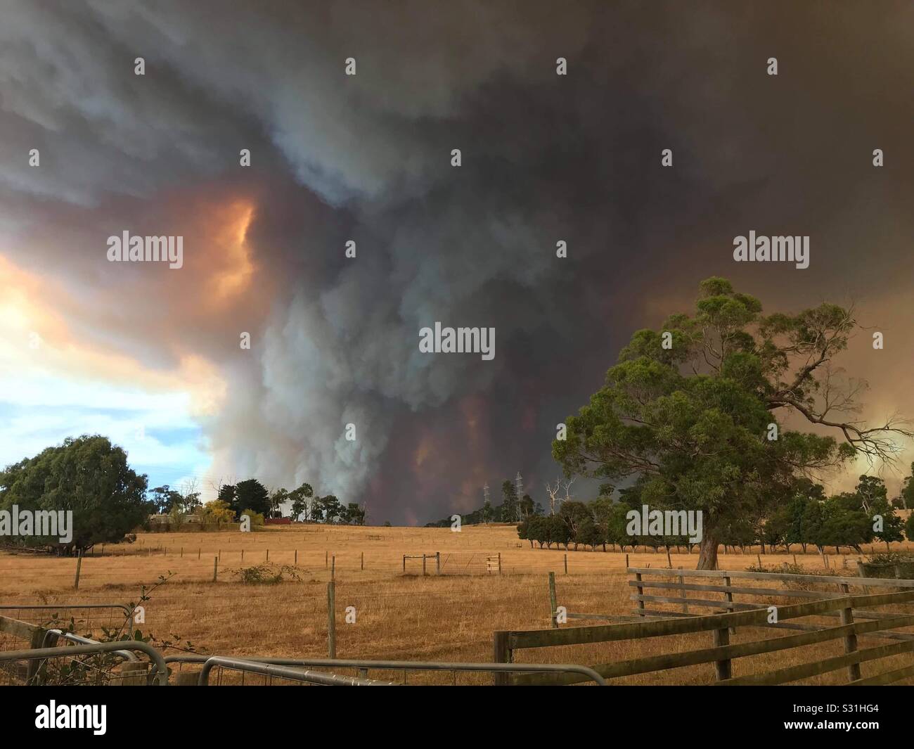 Bushfire smoke hi-res stock photography and images - Alamy