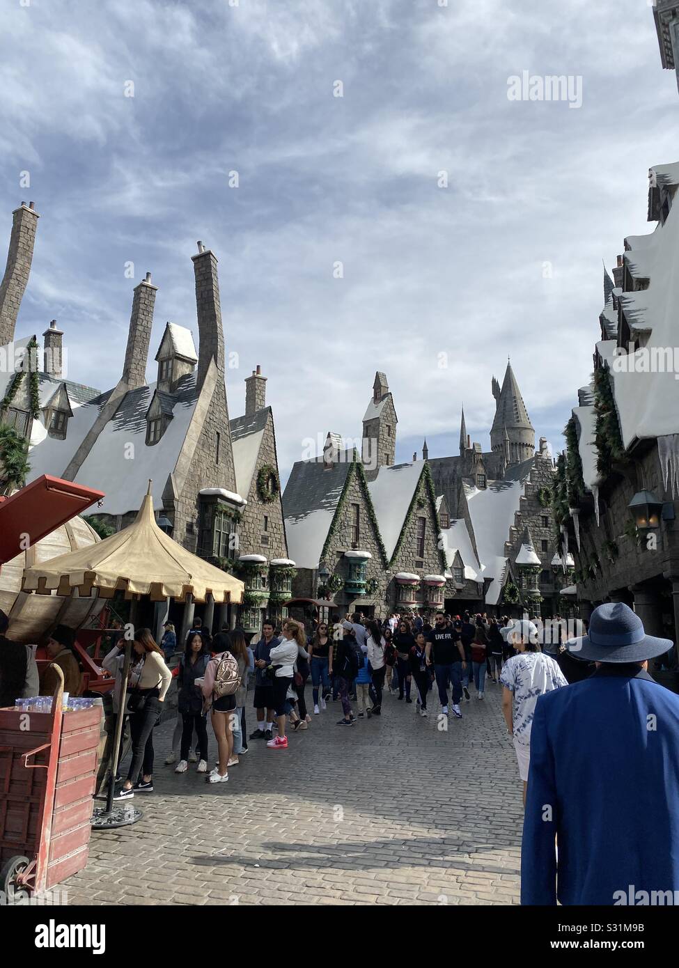 Hogsmeade at Universal Studios Stock Photo - Alamy