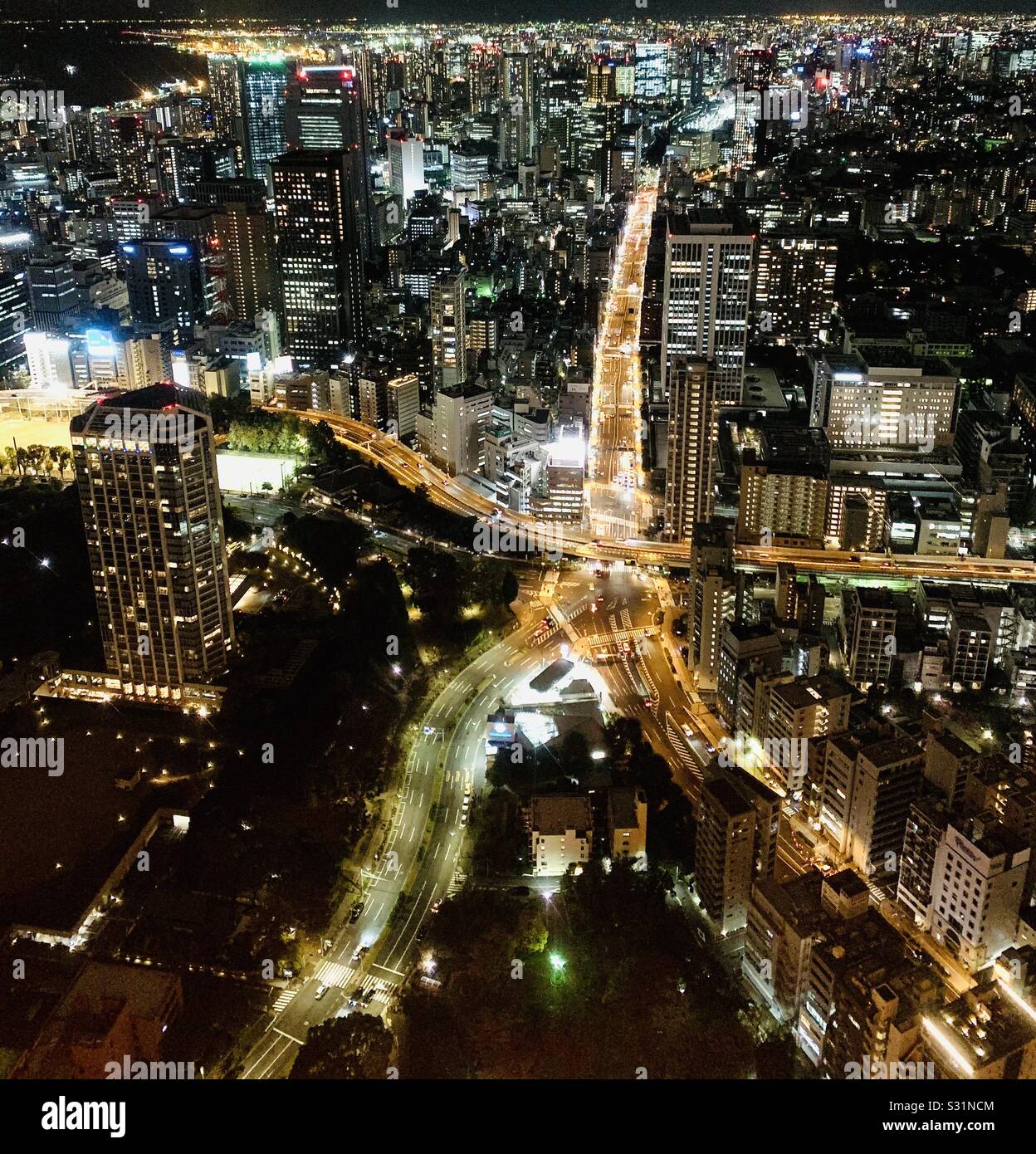 Night view lights hi-res stock photography and images - Alamy