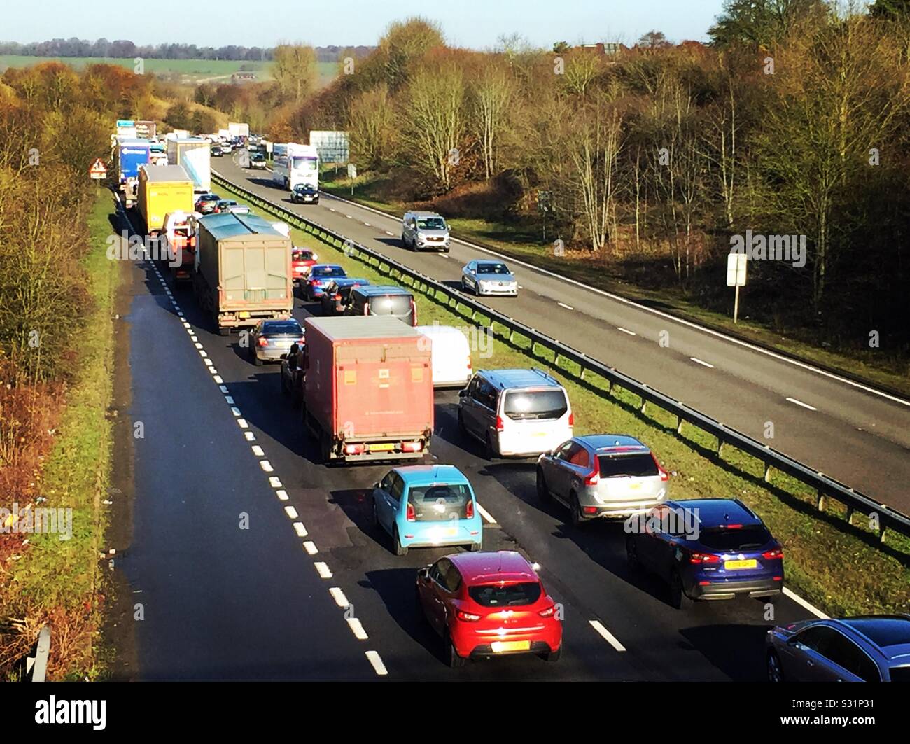 Traffic jam congestion hi-res stock photography and images - Alamy