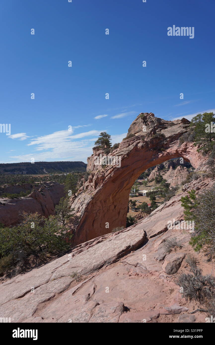 Window Rock Arizona Stock Photo - Alamy