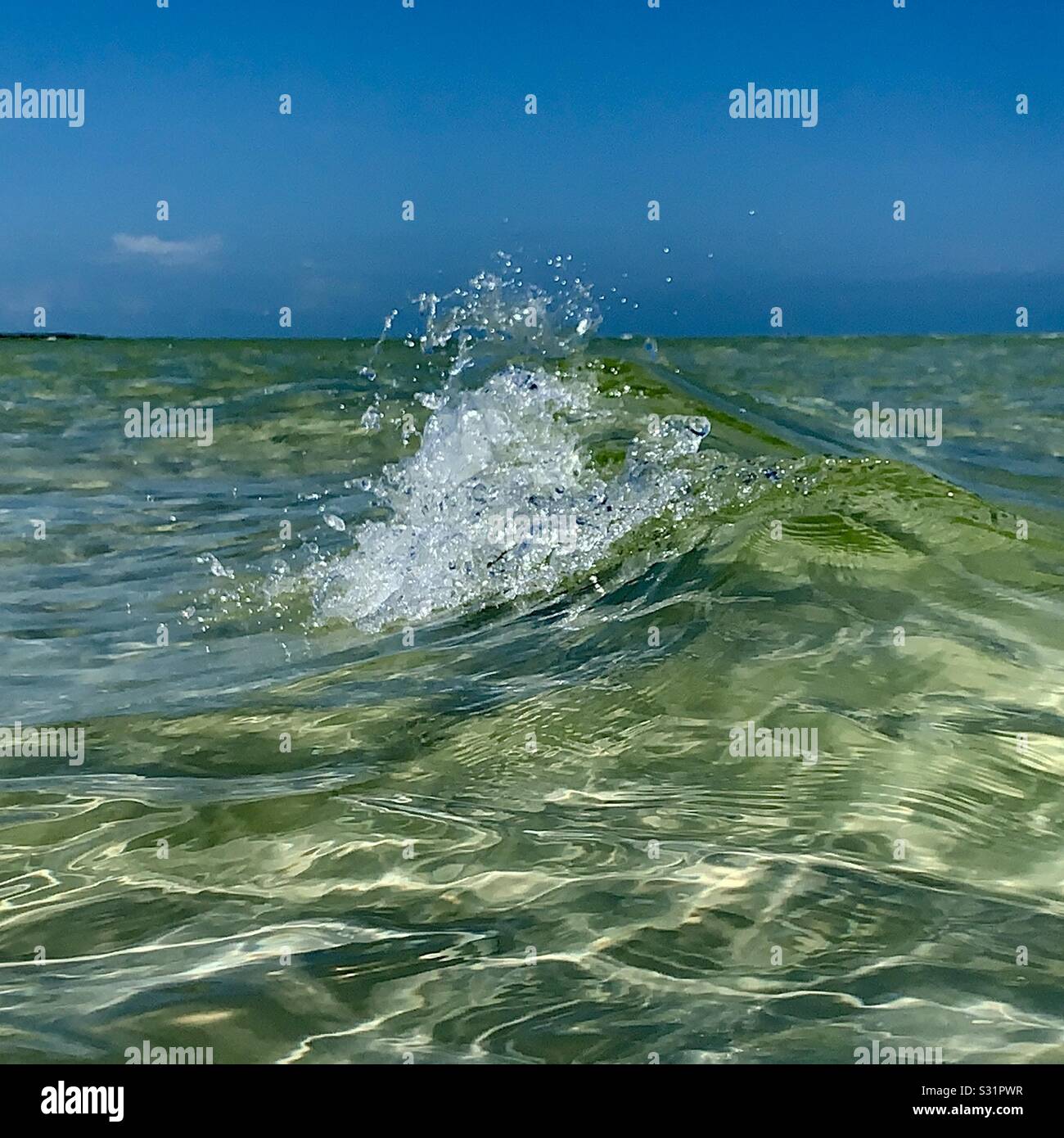Wave closeup hi-res stock photography and images - Alamy