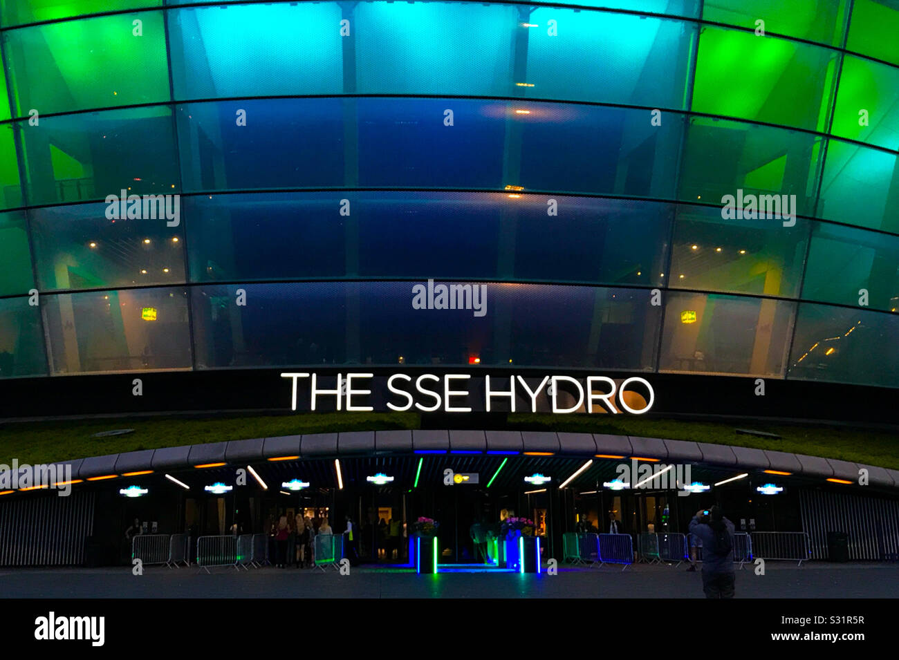 SSE Hydro on the River Clyde in Glasgow, Scotland Stock Photo - Alamy
