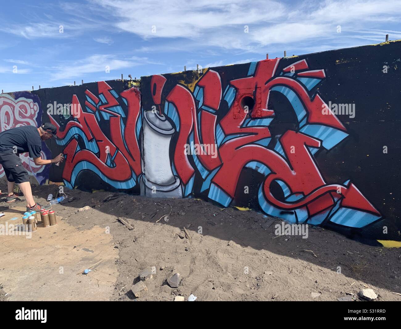 Early graffiti hi-res stock photography and images - Alamy