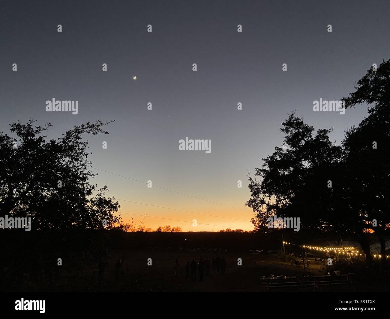 Texas moon hi-res stock photography and images - Alamy