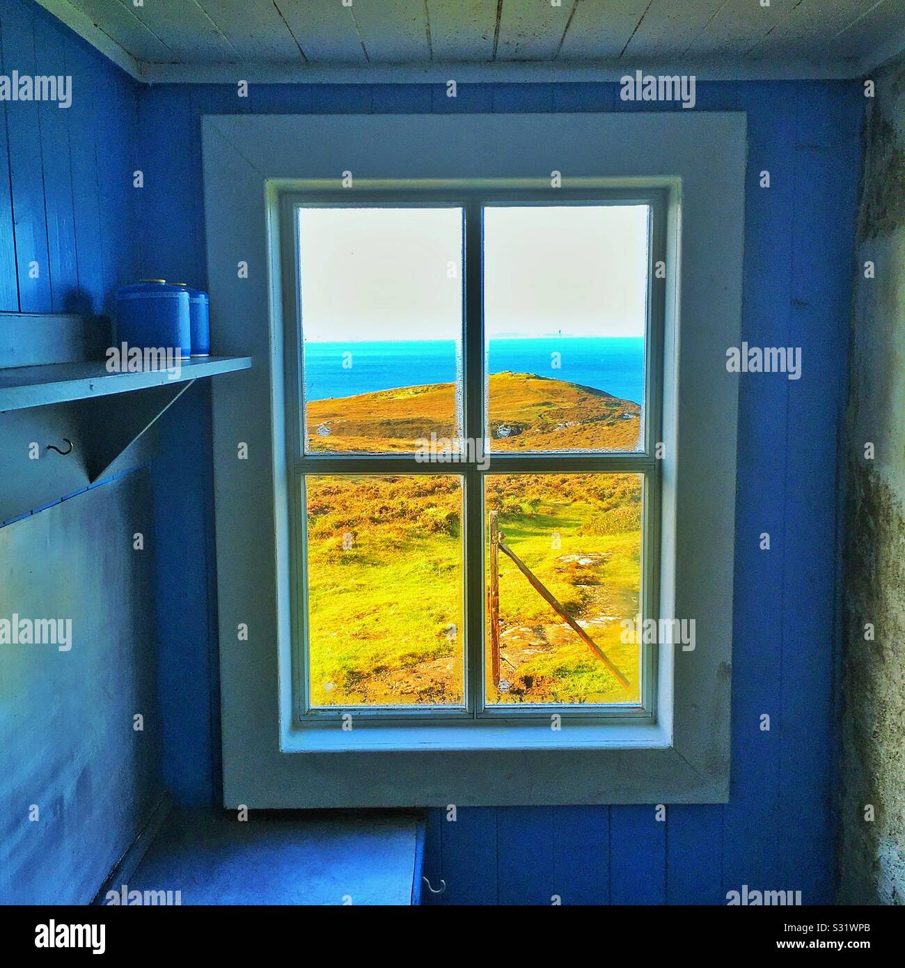 View through a window. Isle of Skye Stock Photo - Alamy