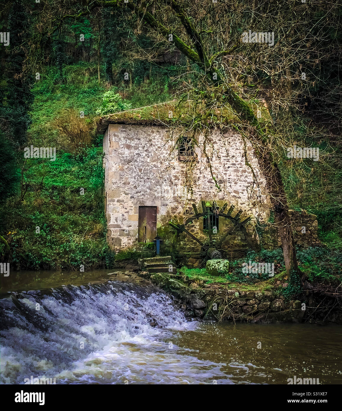 Old watermill hi-res stock photography and images - Alamy