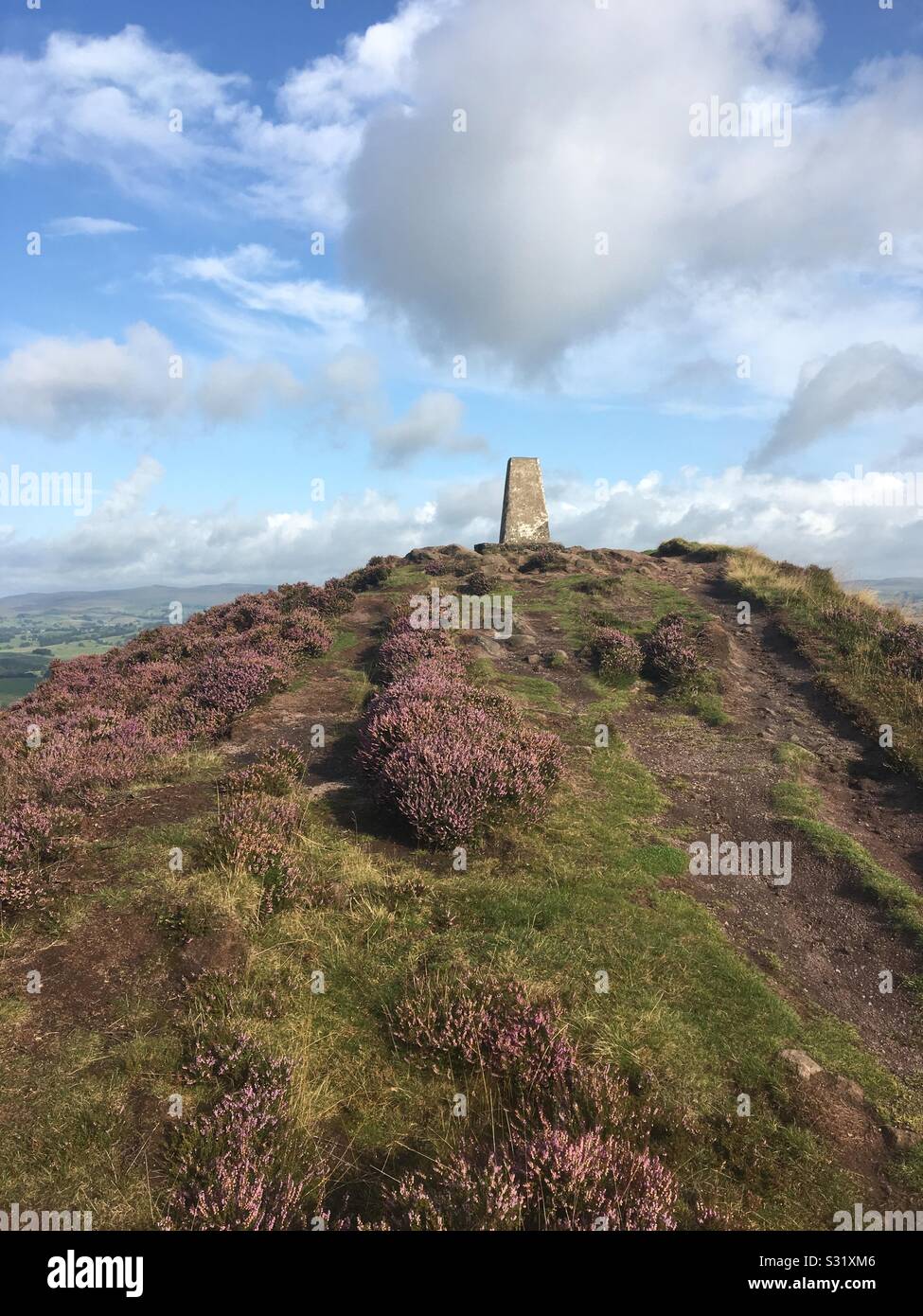 Sharp Haw summit Stock Photo - Alamy