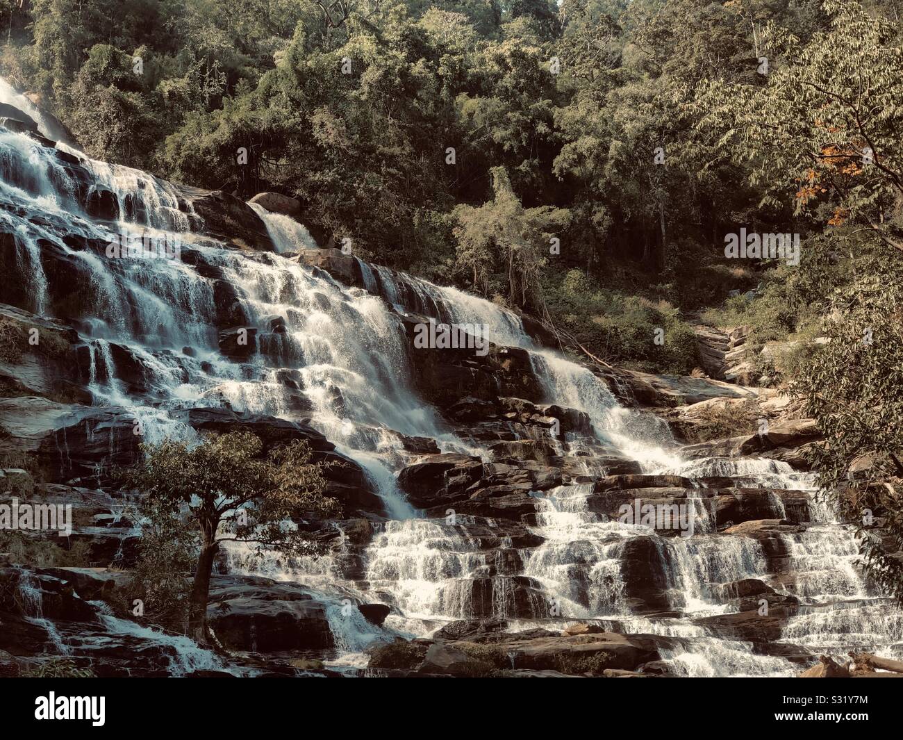 Tiered fall hi-res stock photography and images - Alamy