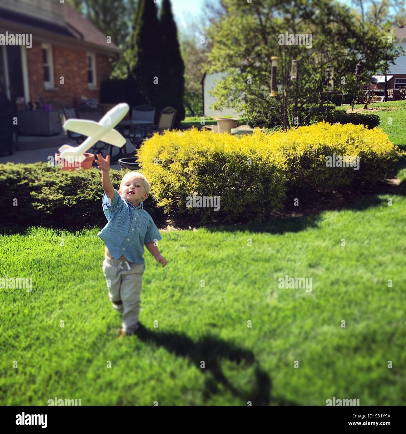 Free flight plane hi-res stock photography and images - Alamy