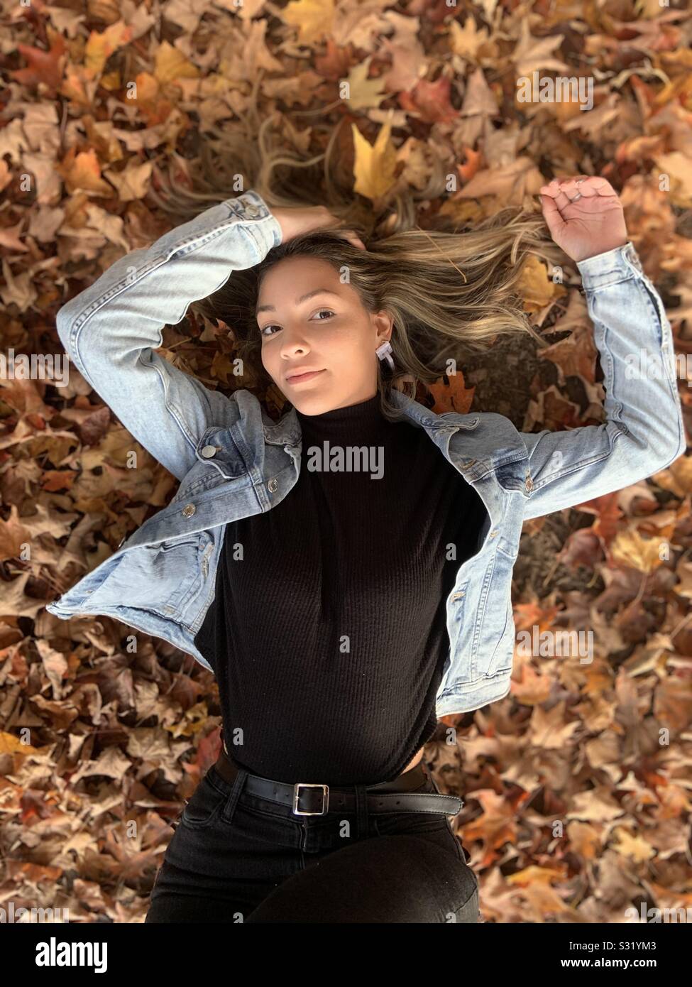 Crunchy leaves hi-res stock photography and images - Alamy