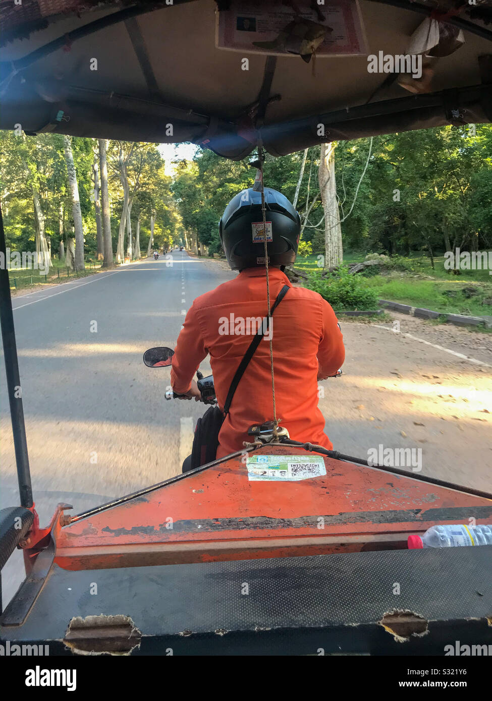 Tuk Tuk man.in Cambodia Stock Photo - Alamy