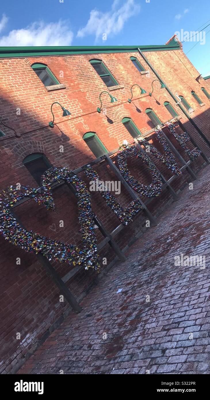 Distillery district heart hi-res stock photography and images - Alamy