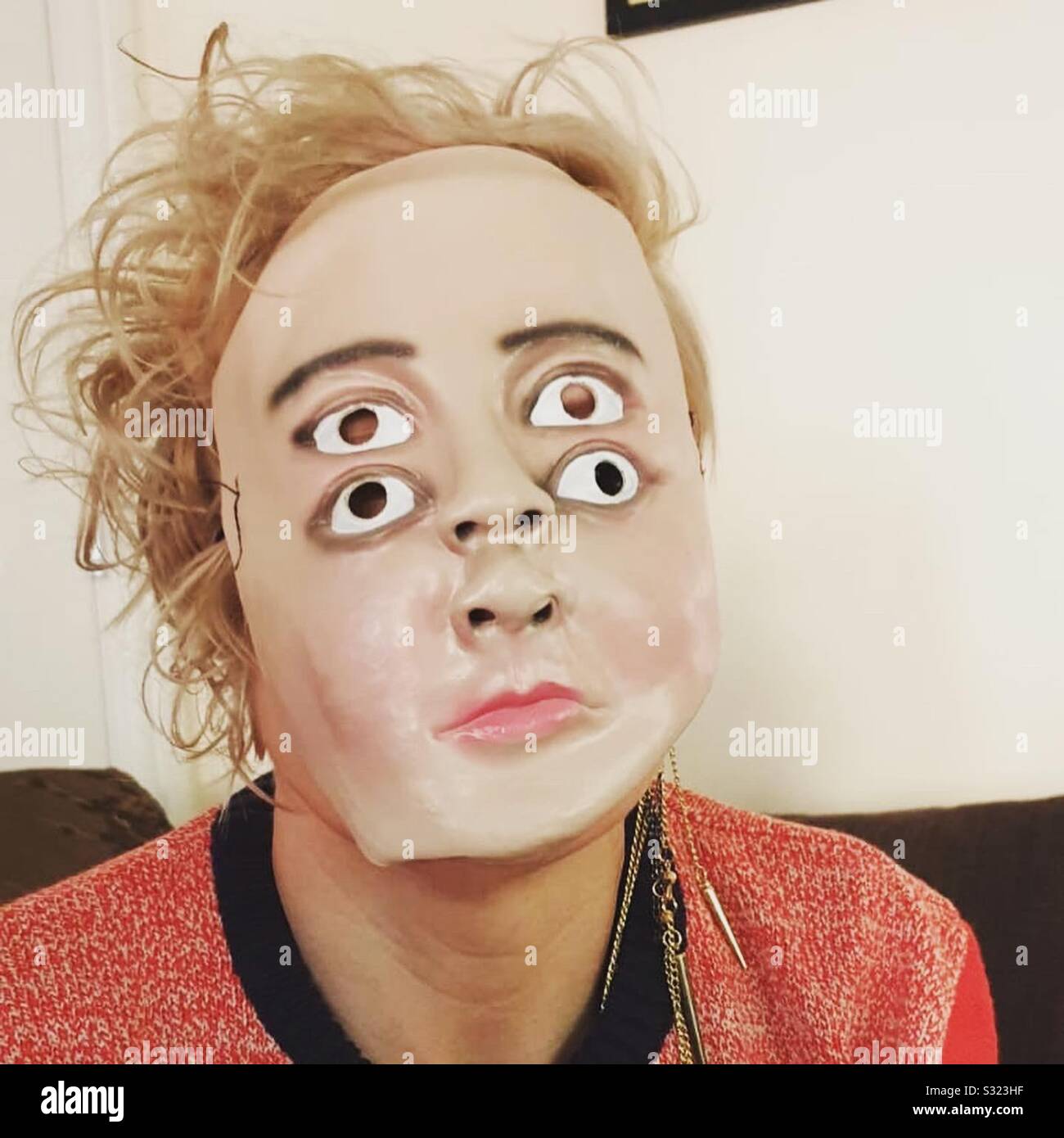 Four eyed mask Stock Photo - Alamy