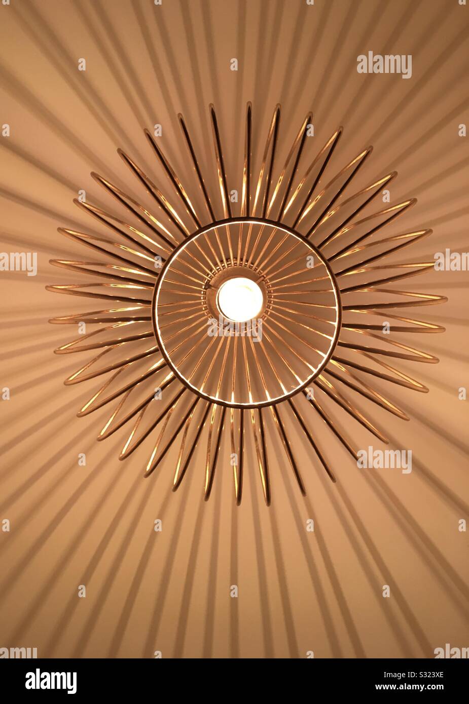 Gold light fitting hi-res stock photography and images - Alamy