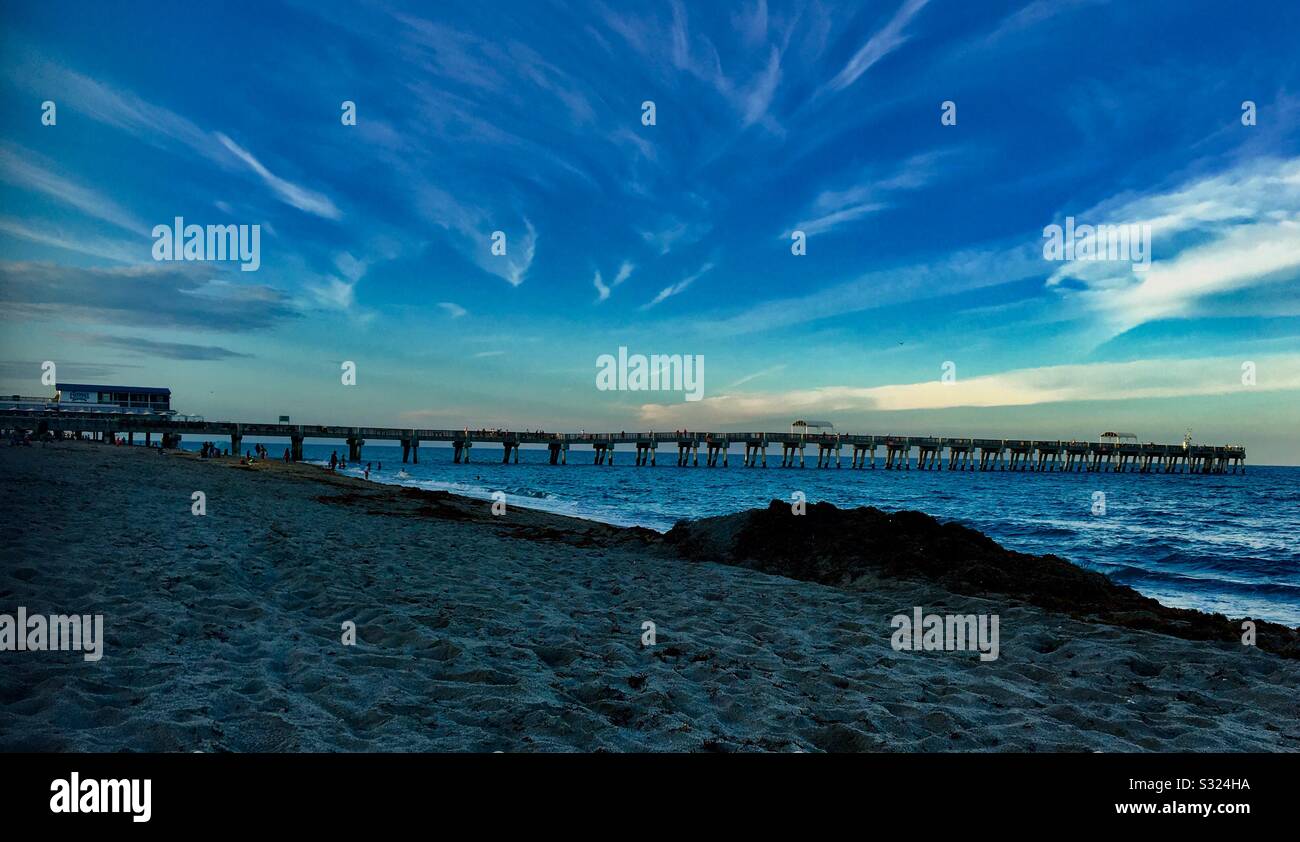 Lake worth pier hi-res stock photography and images - Alamy