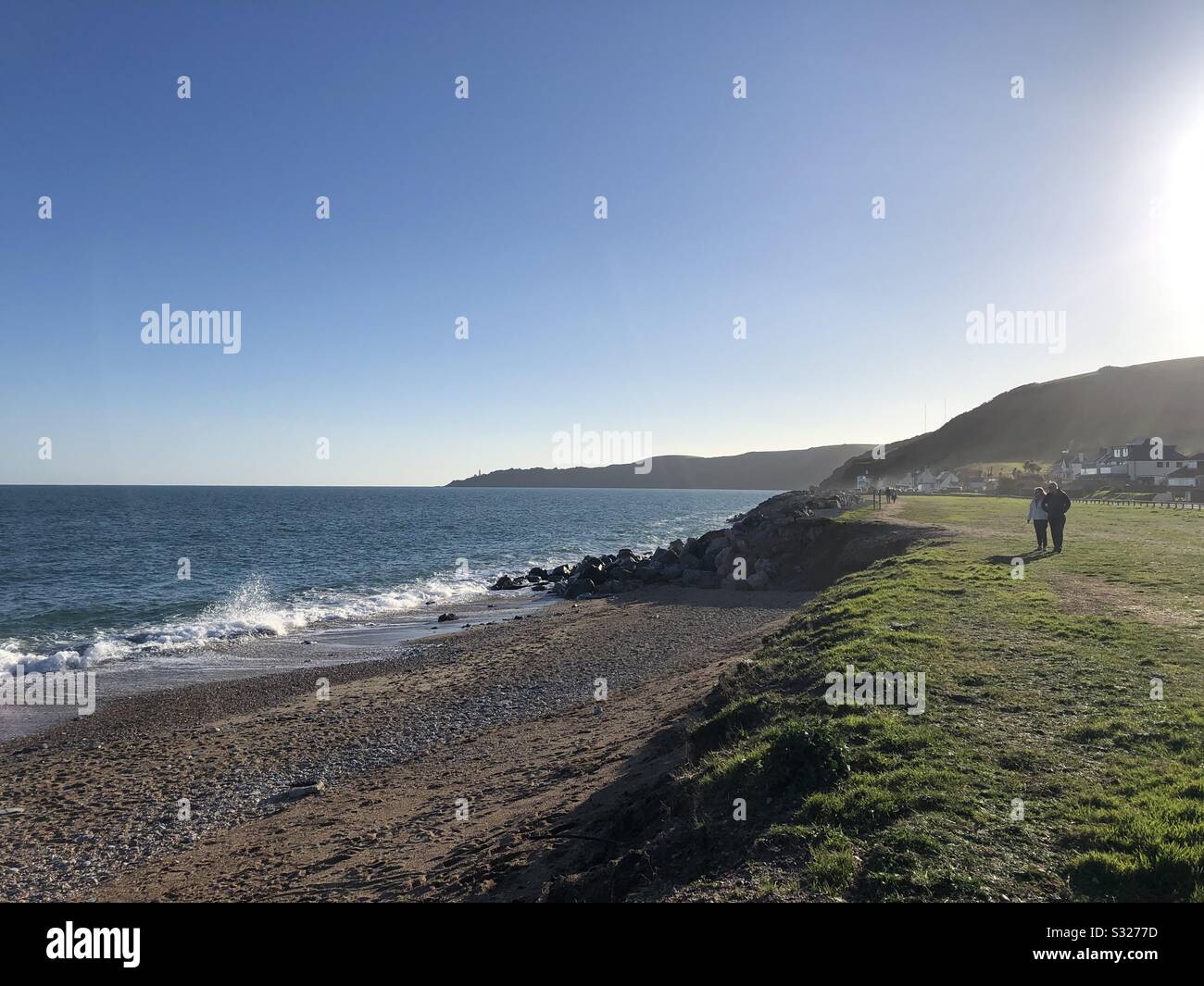 Beesands Coastal Erosion Stock Photo - Alamy