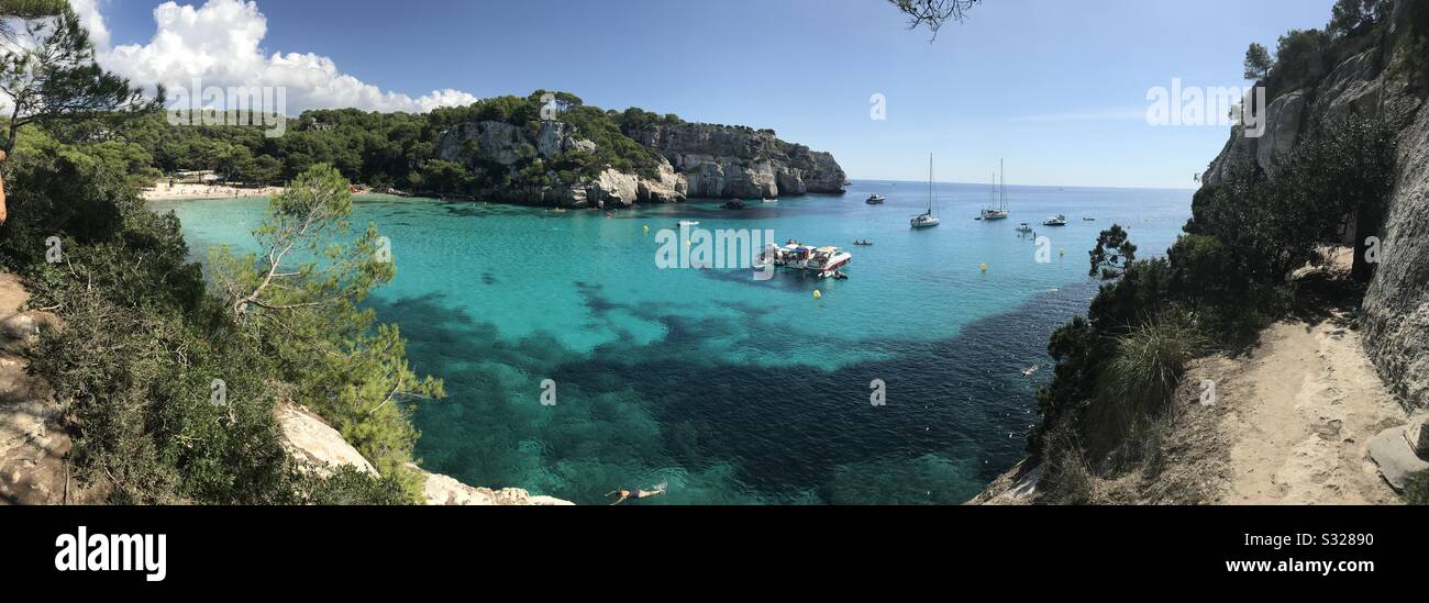 Menorca beaches hi-res stock photography and images - Alamy