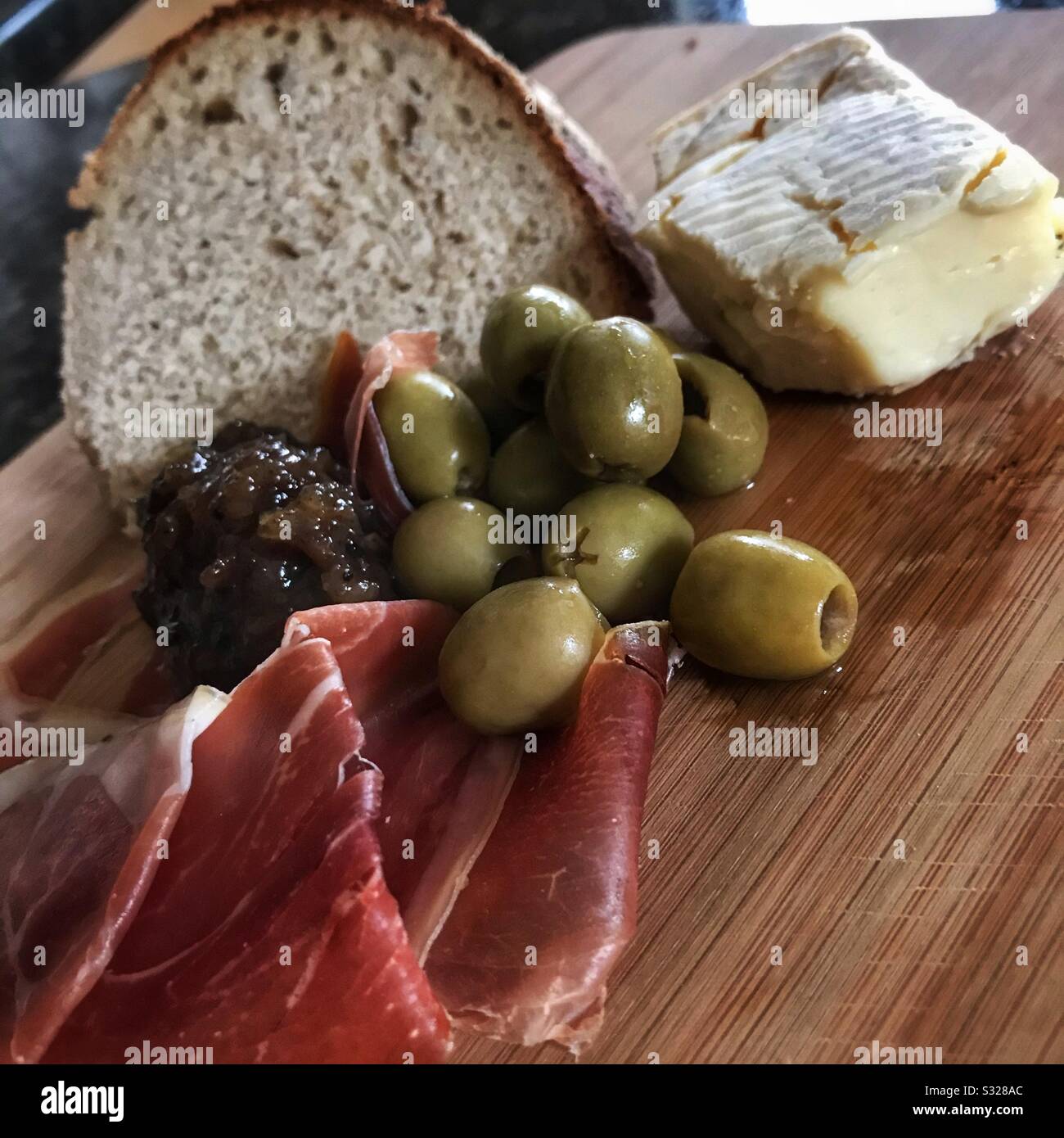 Cold lunch platter Stock Photo - Alamy