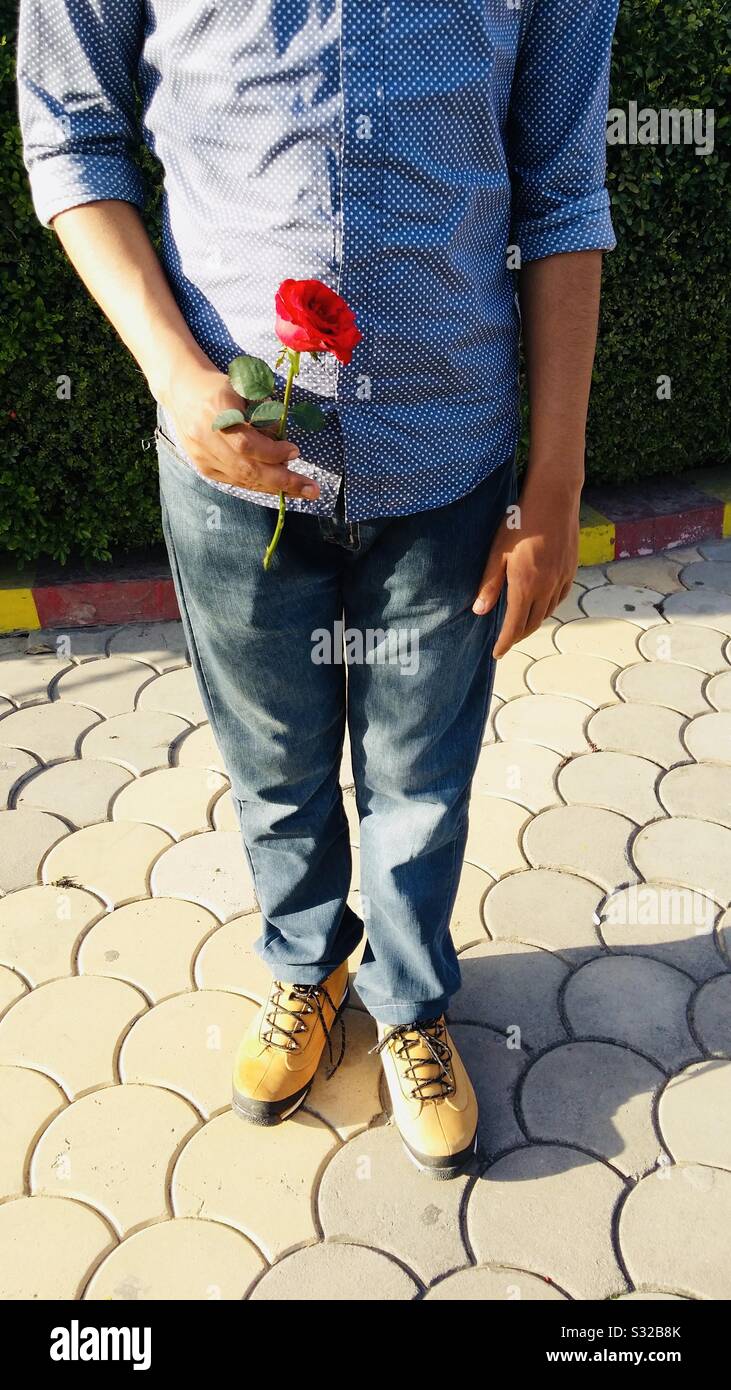 Hide feelings hi-res stock photography and images - Alamy