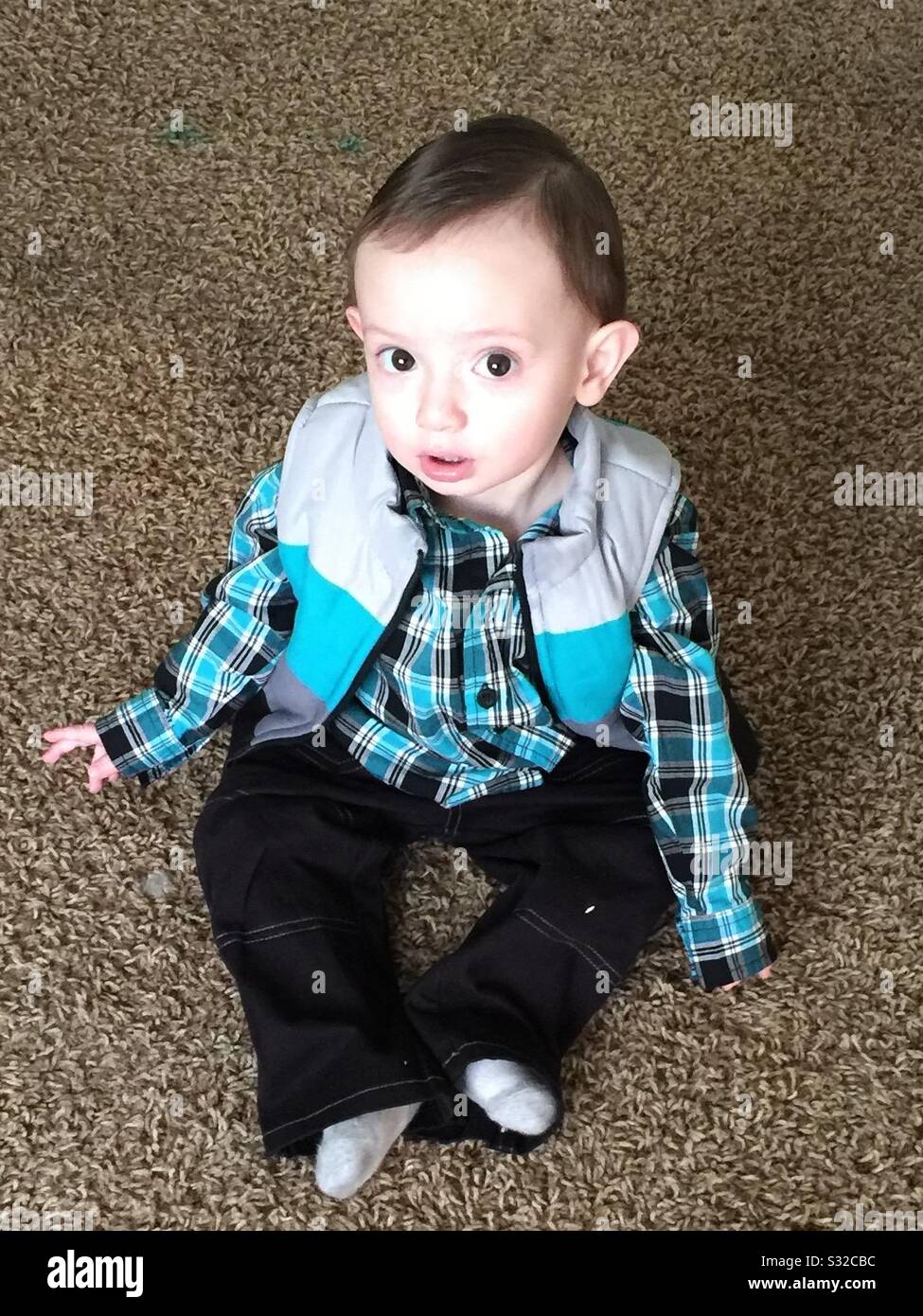 Sweet baby boy hi-res stock photography and images - Alamy