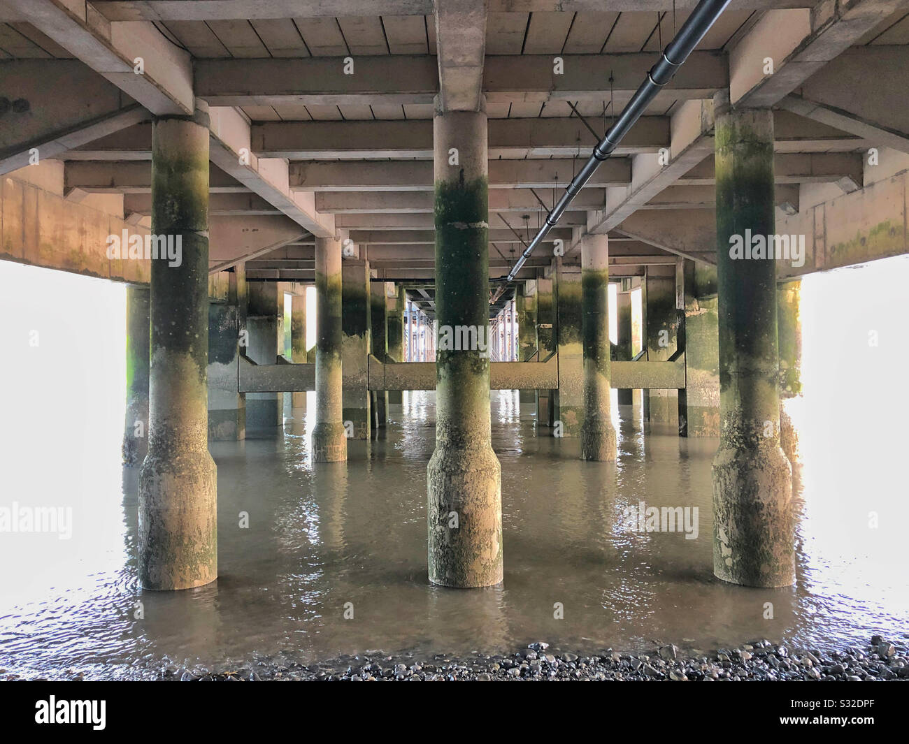 Pier concrete structure hi-res stock photography and images - Alamy