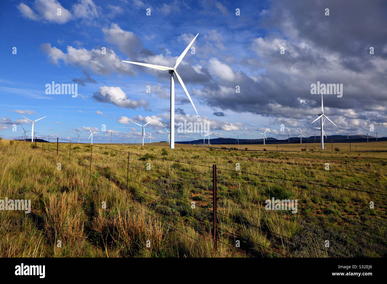 Wind power farm africa hi-res stock photography and images - Alamy