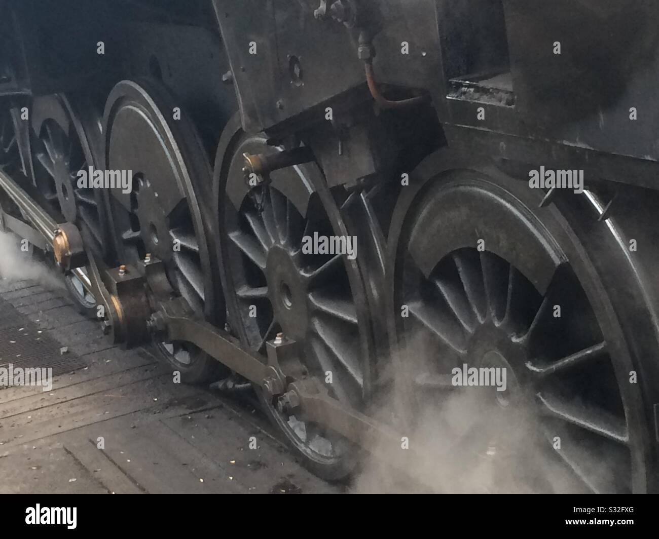 Wheels Steam Engine Train High Resolution Stock Photography and Images ...