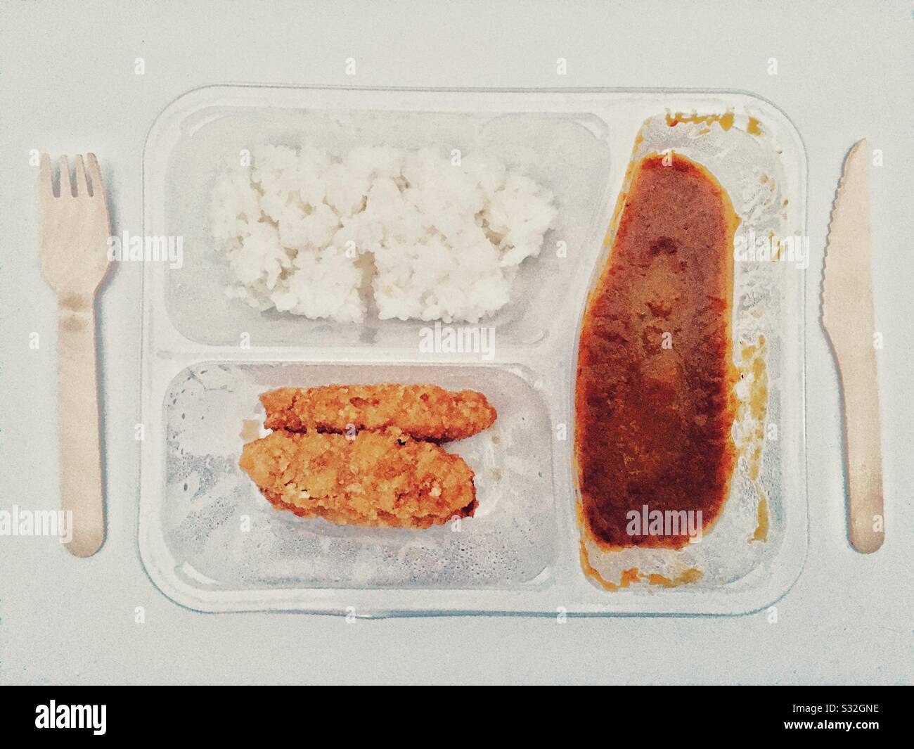 Gro plant-based Katsu curry Stock Photo - Alamy