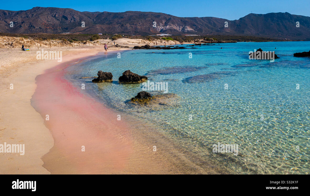 Elafonisi beach crete hi-res stock photography and images - Alamy