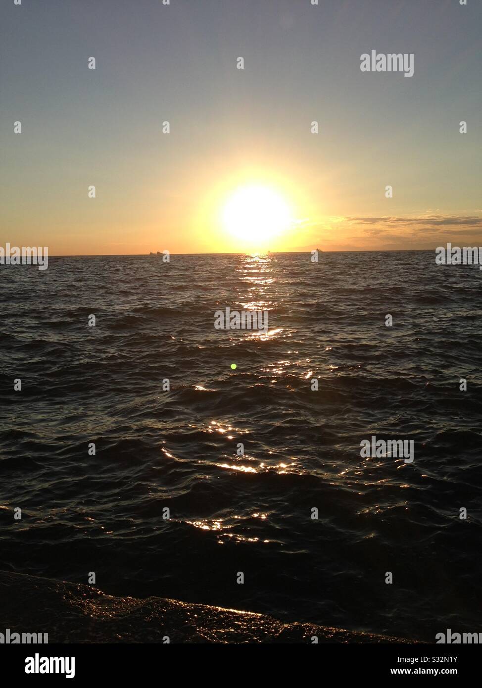 View sunset in trieste smartphone stock photos and images - Alamy