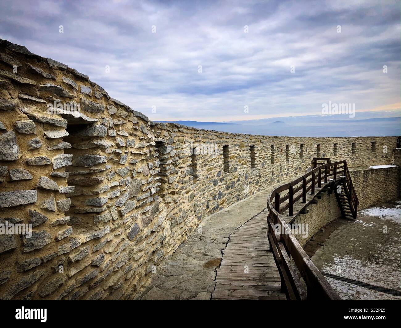 Old fortress wall Stock Photo - Alamy